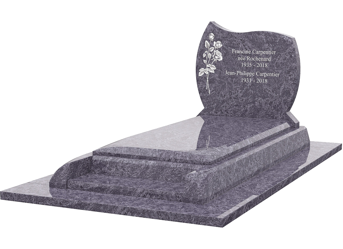 Choisir un modèle de pierre tombale - GPG Granit